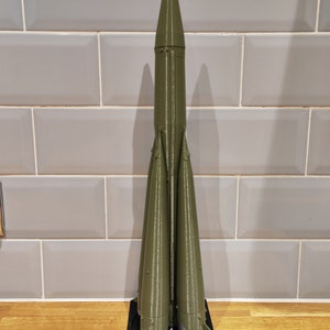 Soviet Missile R7 ICBM Ship Rocket Model 1:72 Scale 465mm 18inch - Etsy UK