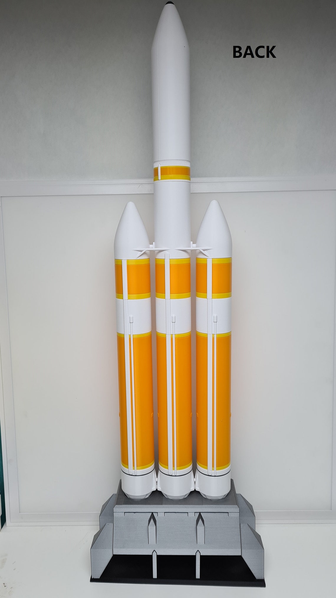 Delta IV Heavy ULA Model Rocket 1:144 Scale 500mm NROL-82 | Etsy