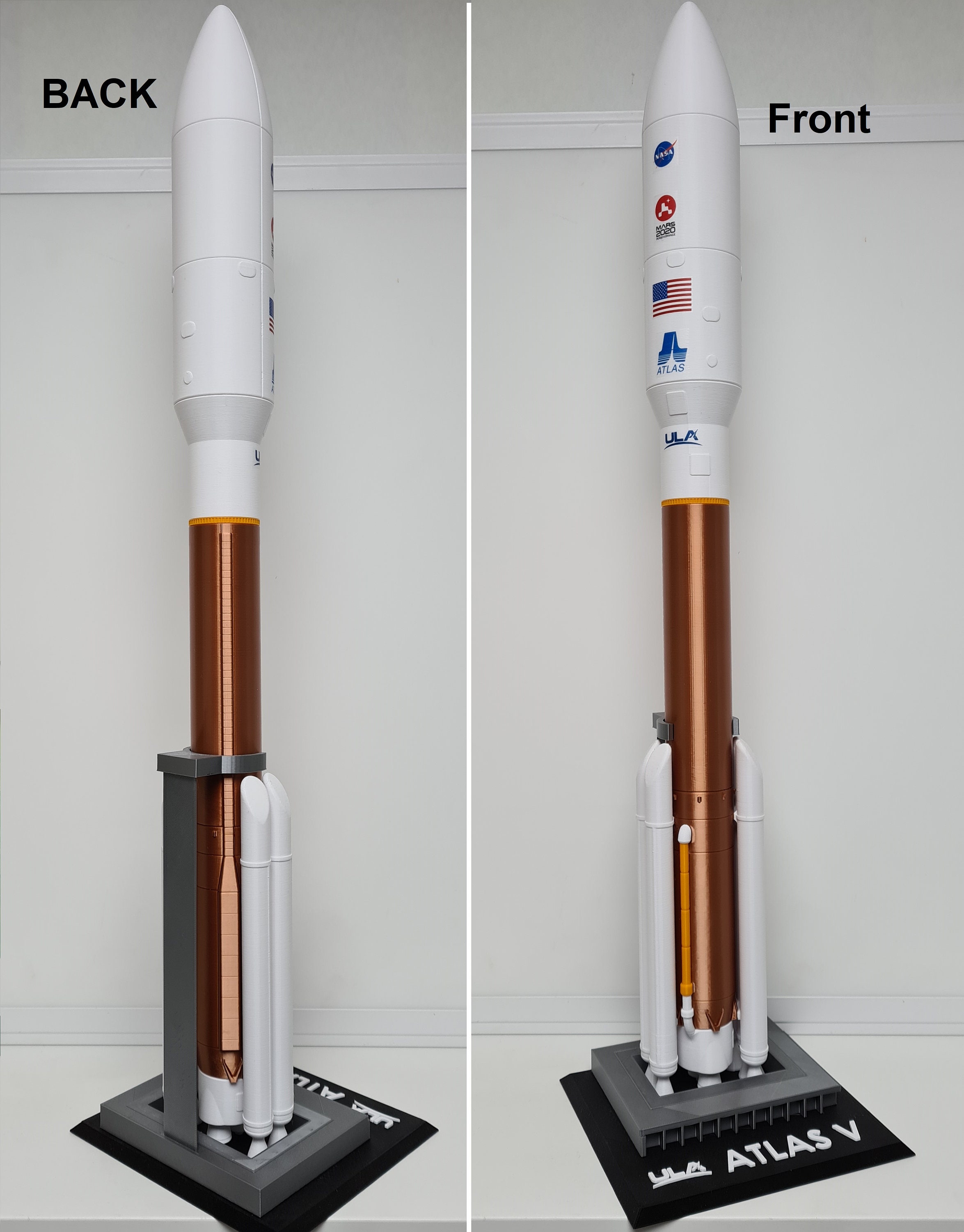 ULA Atlas V 541 United Launch Alliance Model 1:100 Scale 580mm - Etsy UK