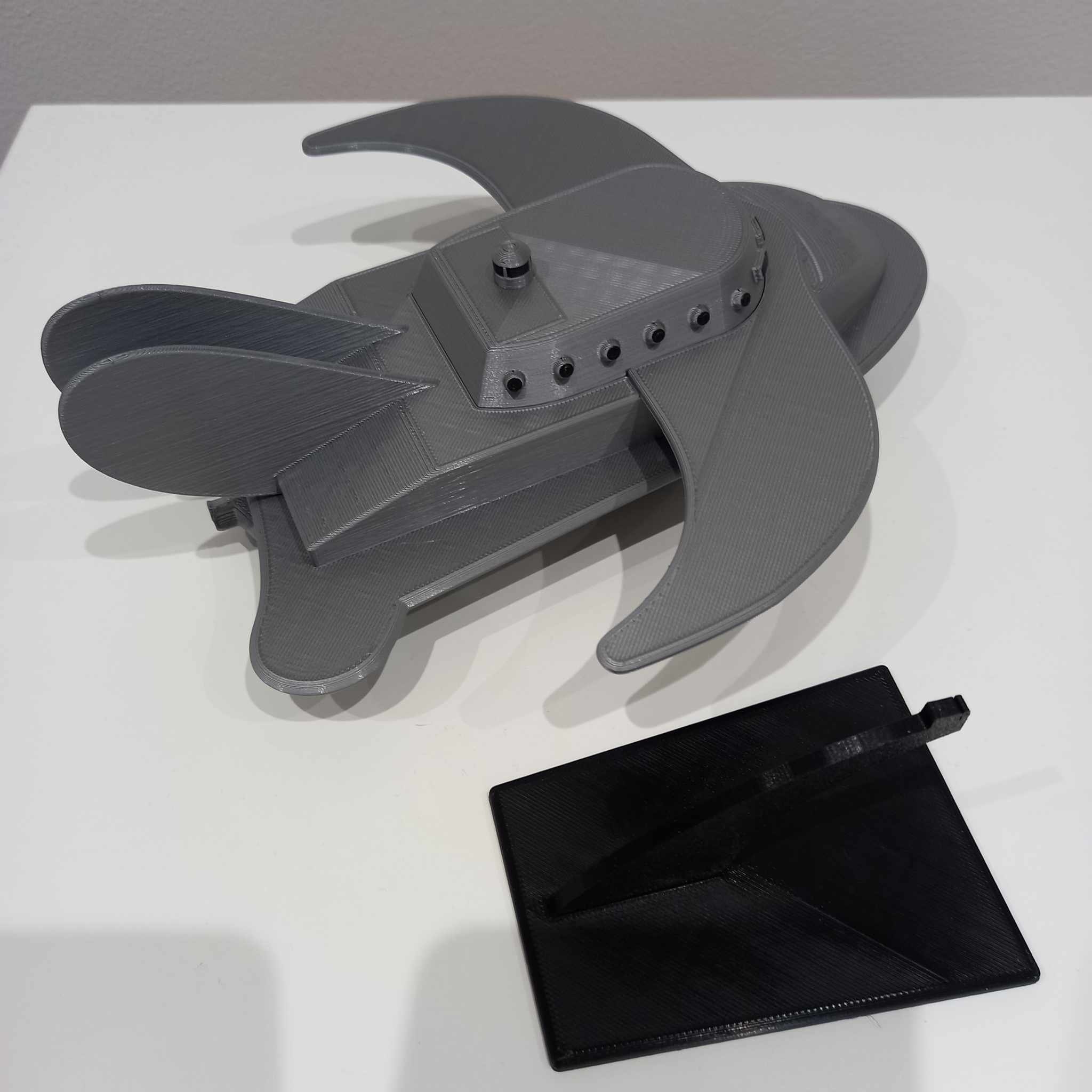 Strato Sled Flash Gordon Trip to Mars 1938 Desk Display Plasti Model 1/ ...