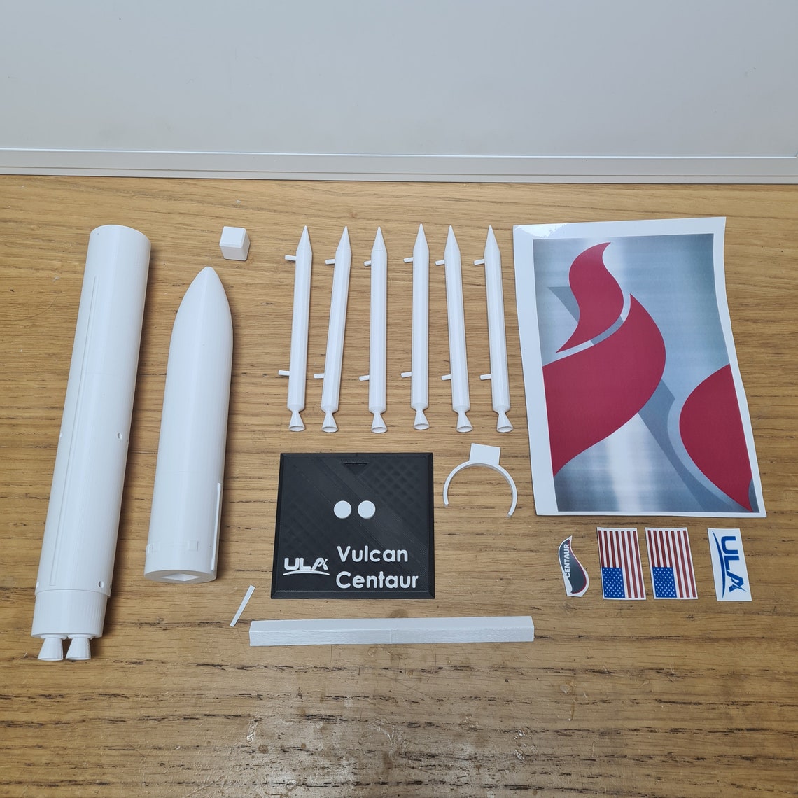 ULA Vulcan Centaur - United Launch Alliance Rocket Model 1:144 Scale ...