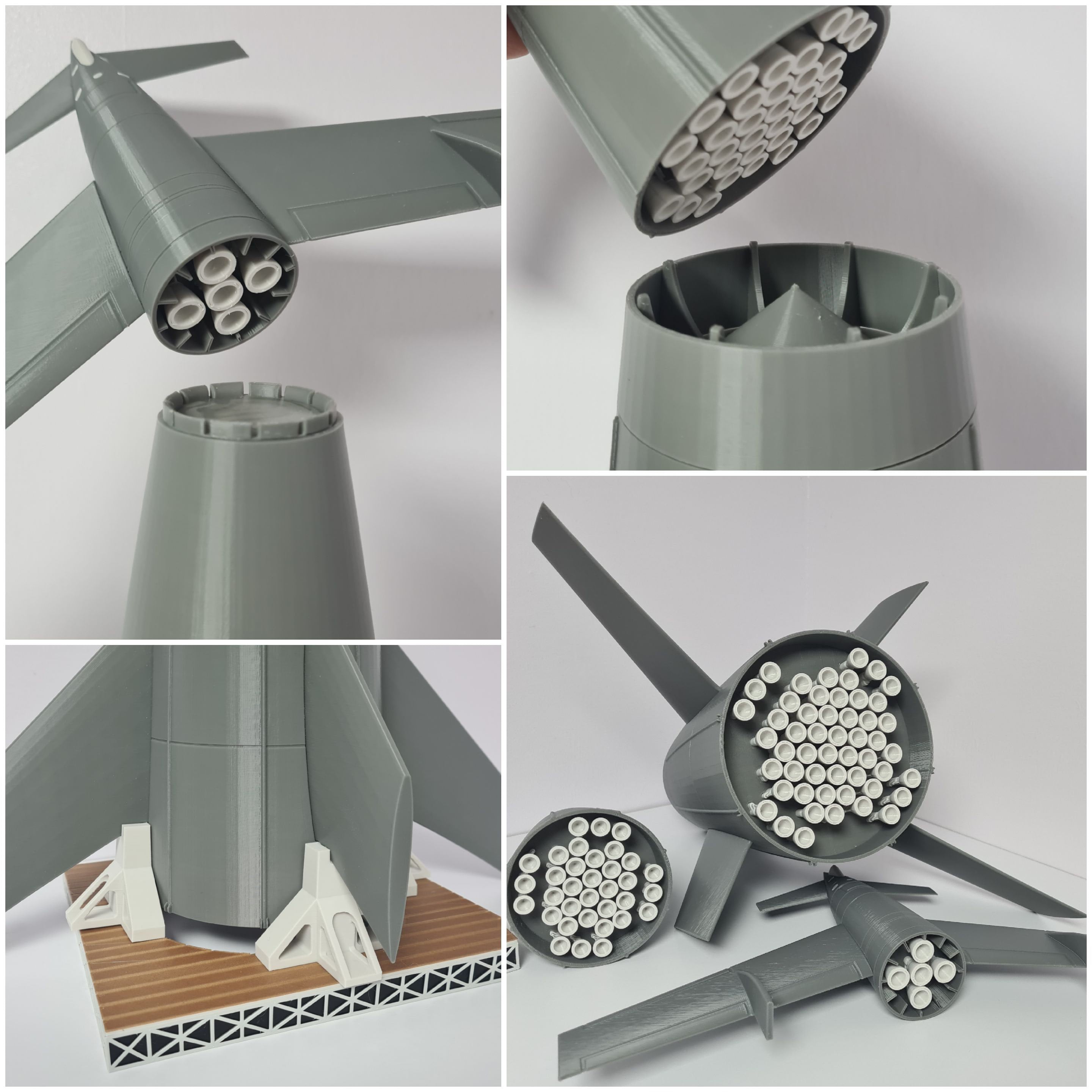 NEW 1952 Von Braun Ferry Rocket 3stage Nasa Model Kit 1:144 - Etsy