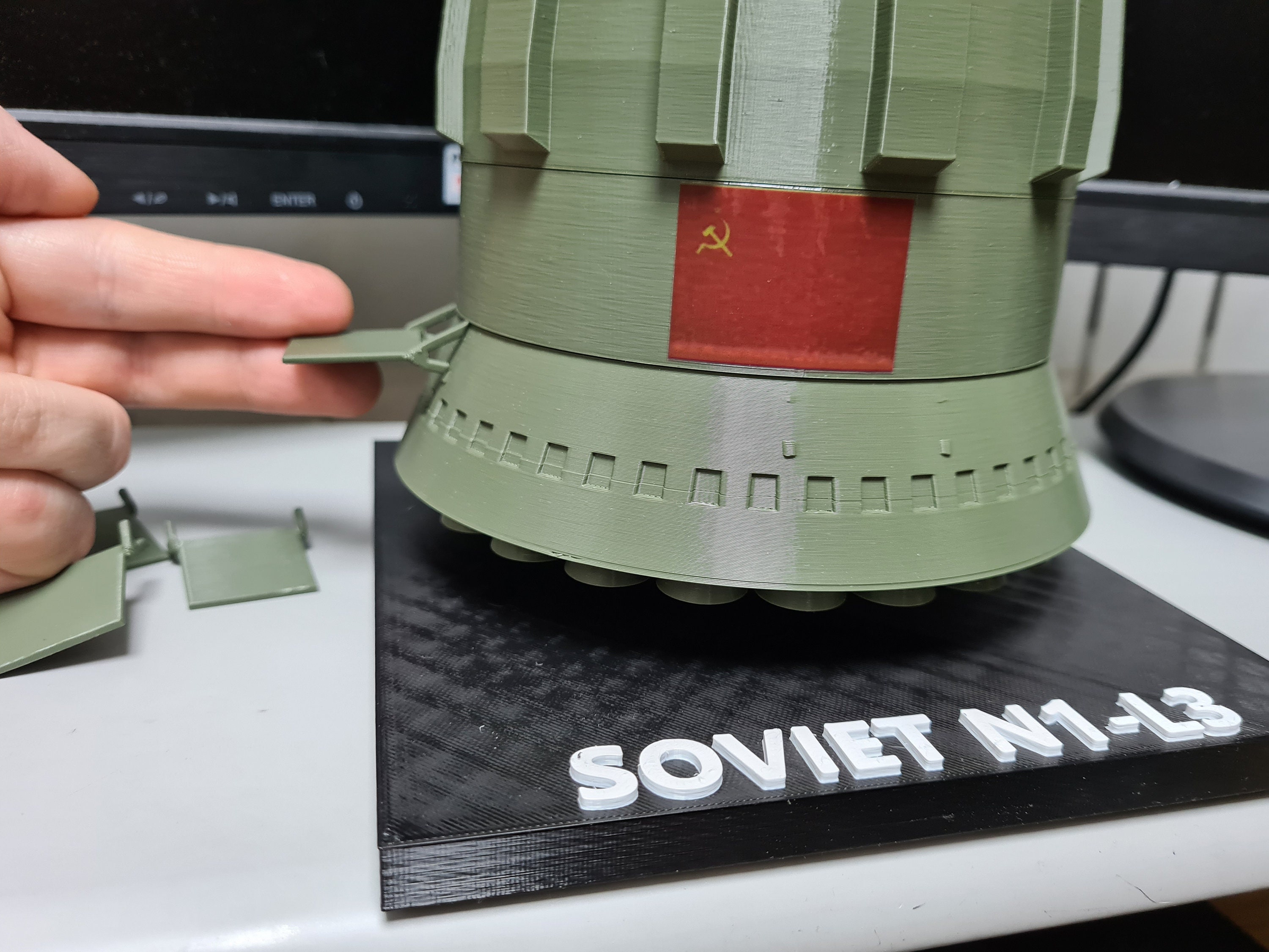 USSR Soviet N1 Model Rocket 1:115 Scale 920mm 36inch - Etsy UK