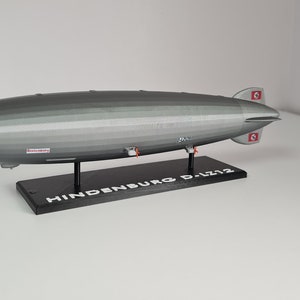 LZ-129 Hindenburg 10inch Scale 1:1000 Assembled Model 3dprinted Gift ...