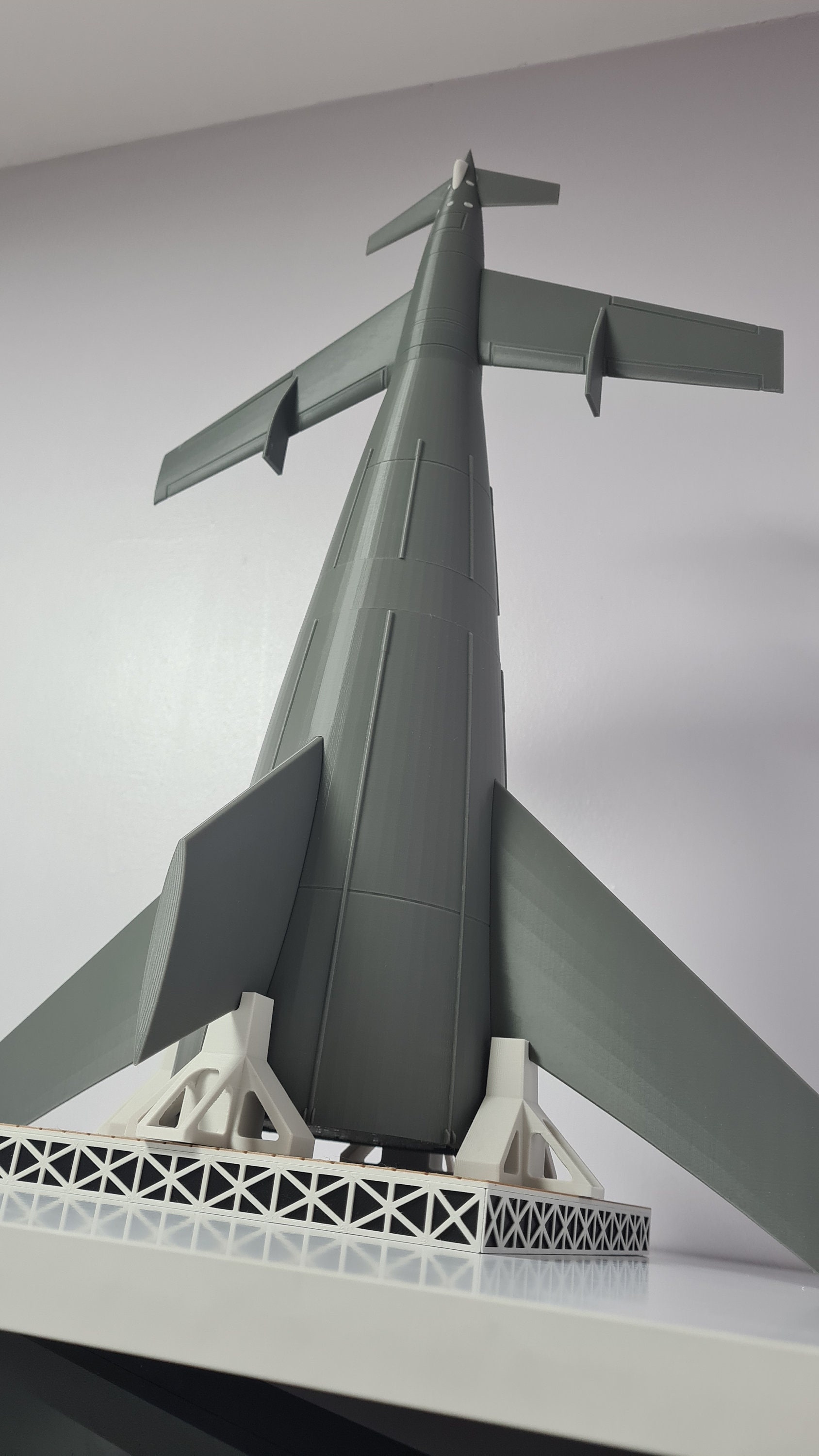 NEW 1952 Von Braun Ferry Rocket 3stage Nasa Model Kit 1:144 - Etsy UK