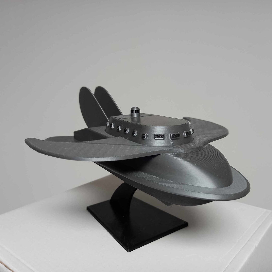 Strato Sled Flash Gordon Trip to Mars 1938 Desk Display Plasti Model 1/ ...