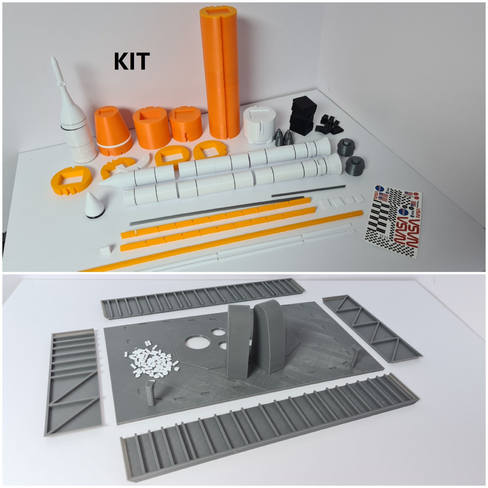 New Nasa SLS Artemis 1 Kit Rocket Model 680mm 1:144 Scale - Etsy UK