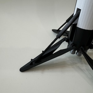 Spacex Falcon 9 Crew Dragon Rocket Model - Scale 76 760mm 30inch ...