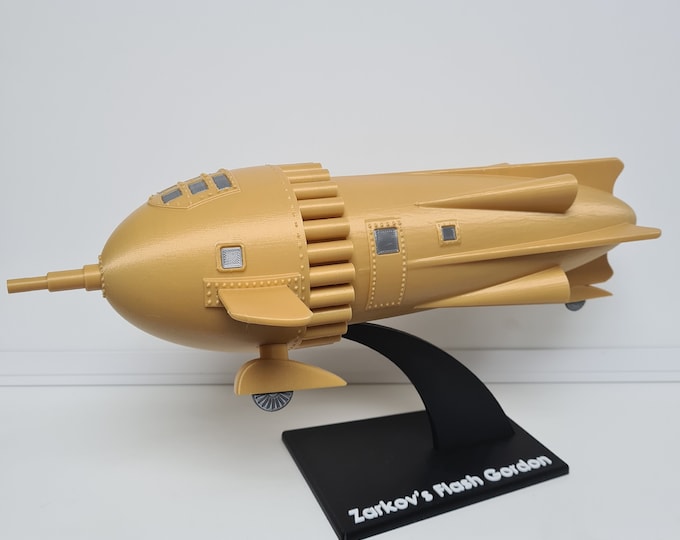 Flash Gordon Zarkov Rocket Ship Model 1:48 Scale 330mm 13 Inch - Etsy