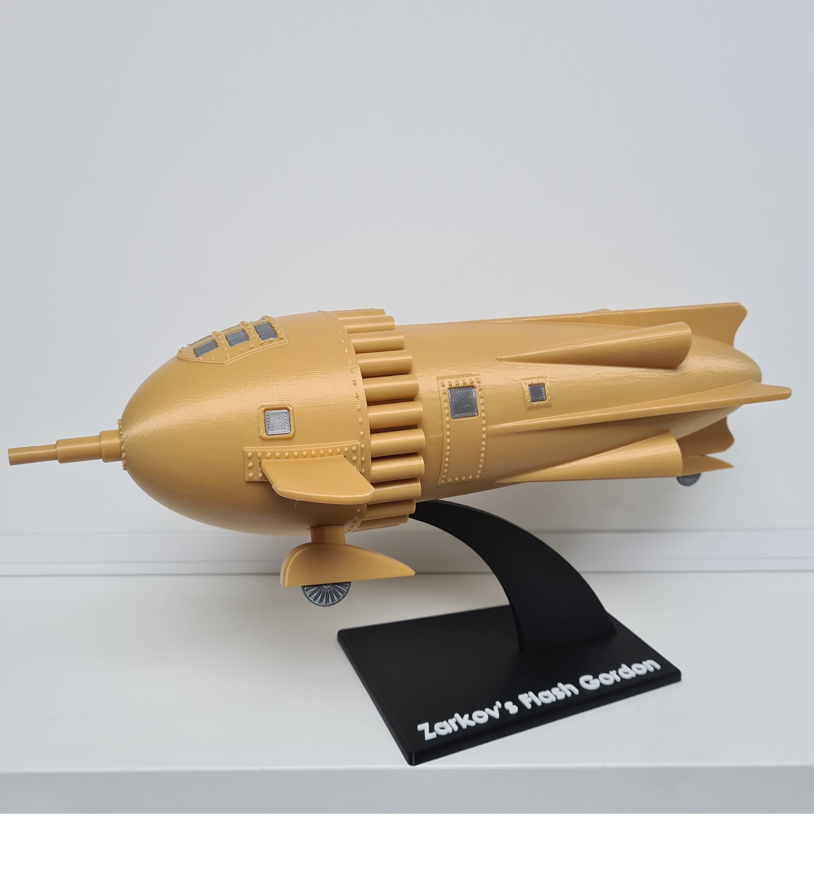 Flash Gordon Zarkov Rocket Ship Model 1:48 Scale 330mm 13 Inch - Etsy ...