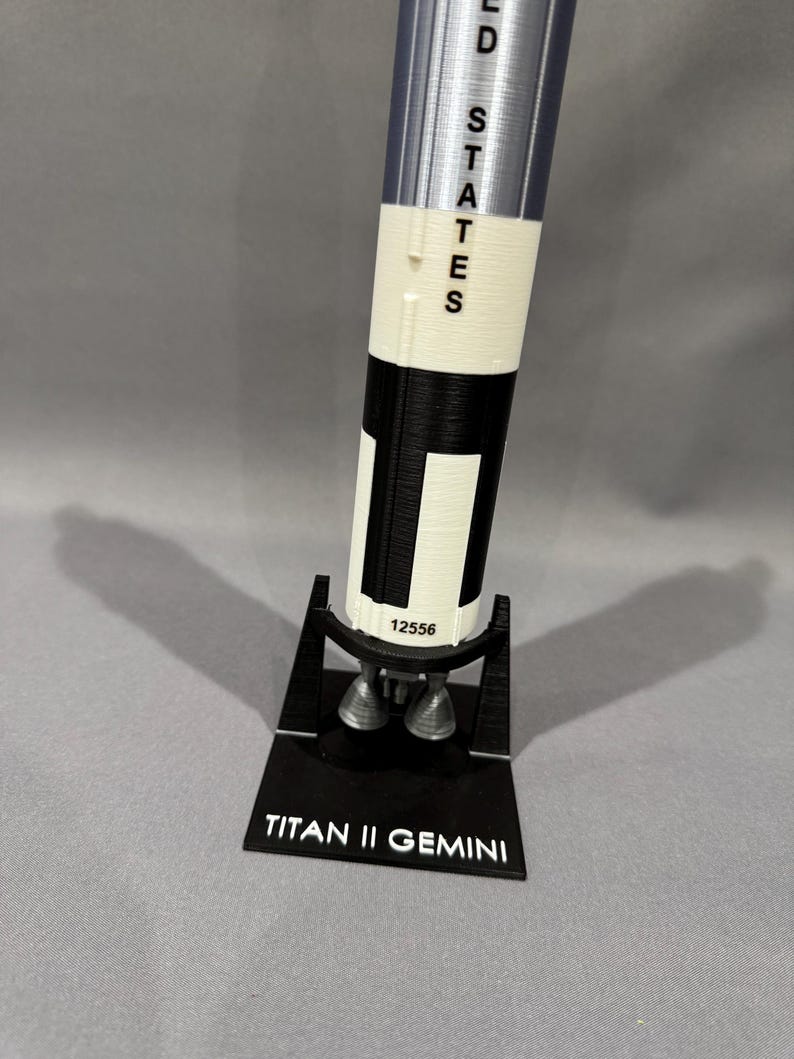 Titan II Gemini Rocket Display Model– 1:72 Scale – 458mm 18inch ...