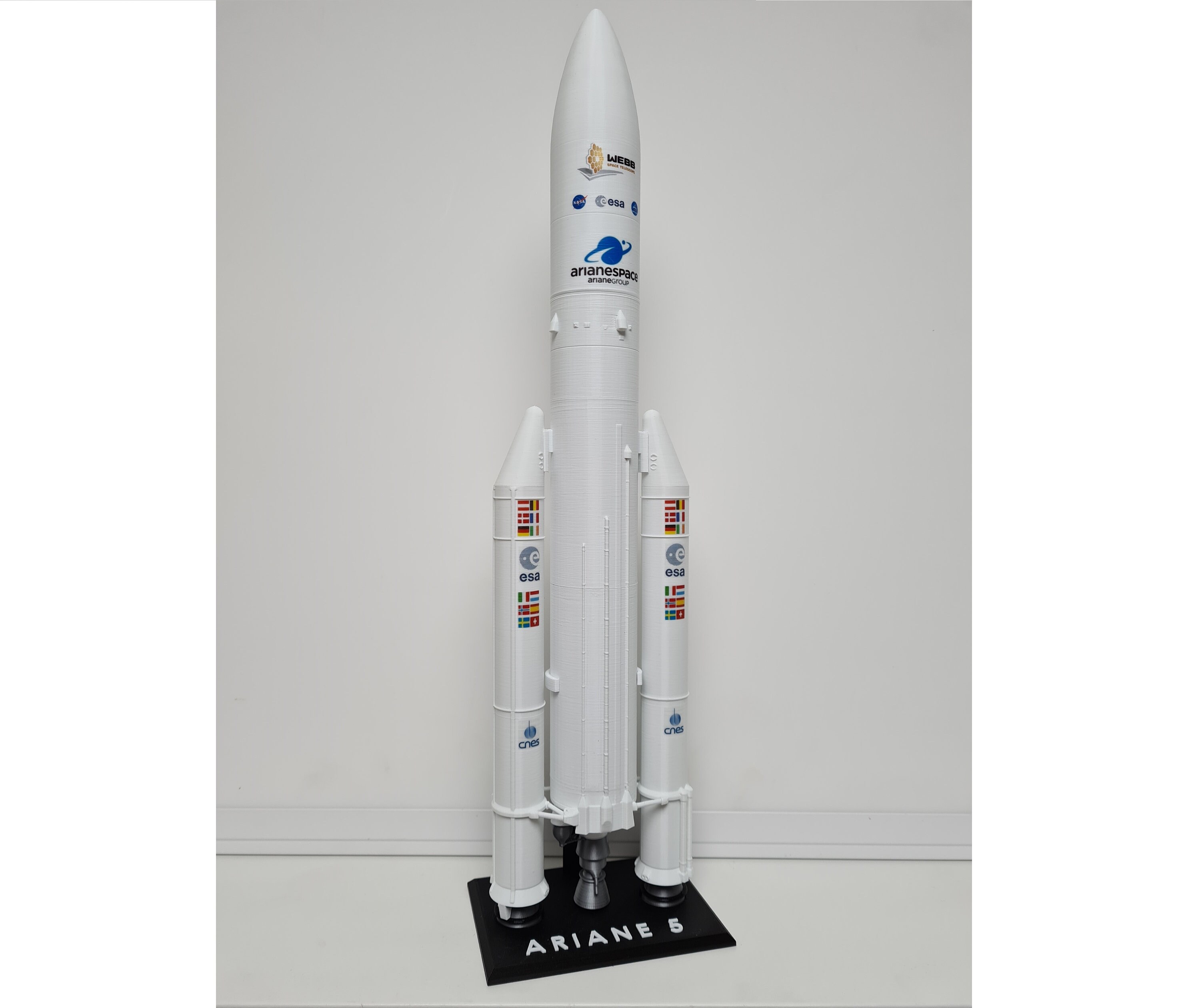 Ariane 5 ECA Model Rocket 1:72 Scale 720mm WEBB Telescope - Etsy
