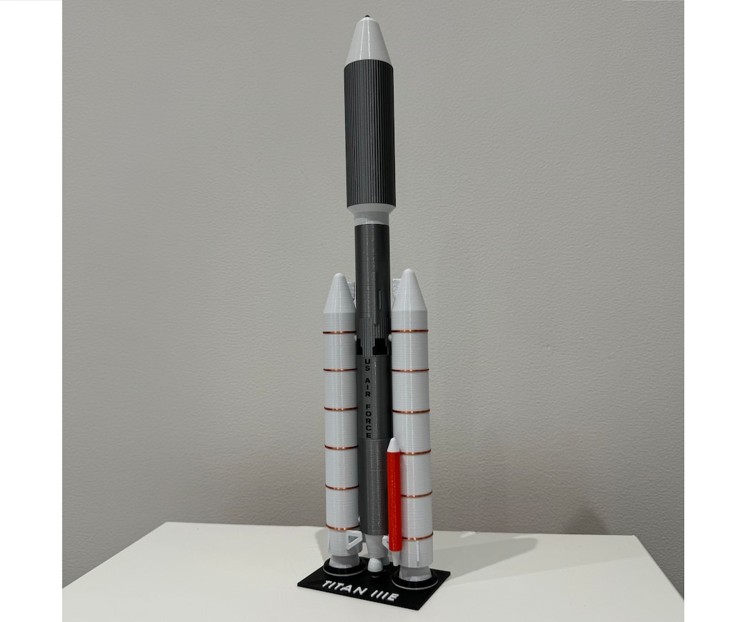 Titan IIIE Centaur Display Model Nasa Historical Super Quality Scale 1/ ...
