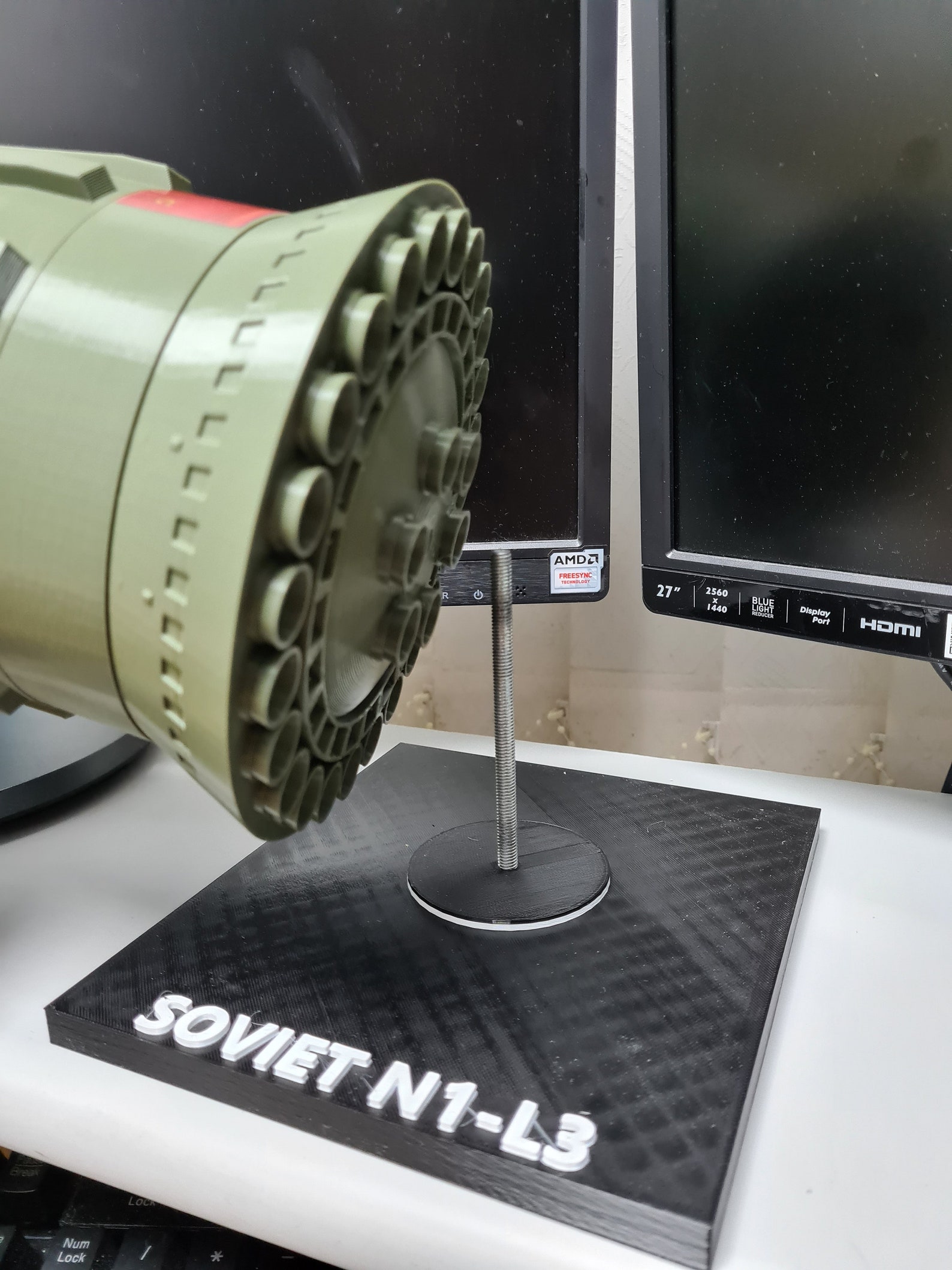 USSR Soviet N1 Model Rocket 1:115 Scale 920mm 36inch | Etsy UK