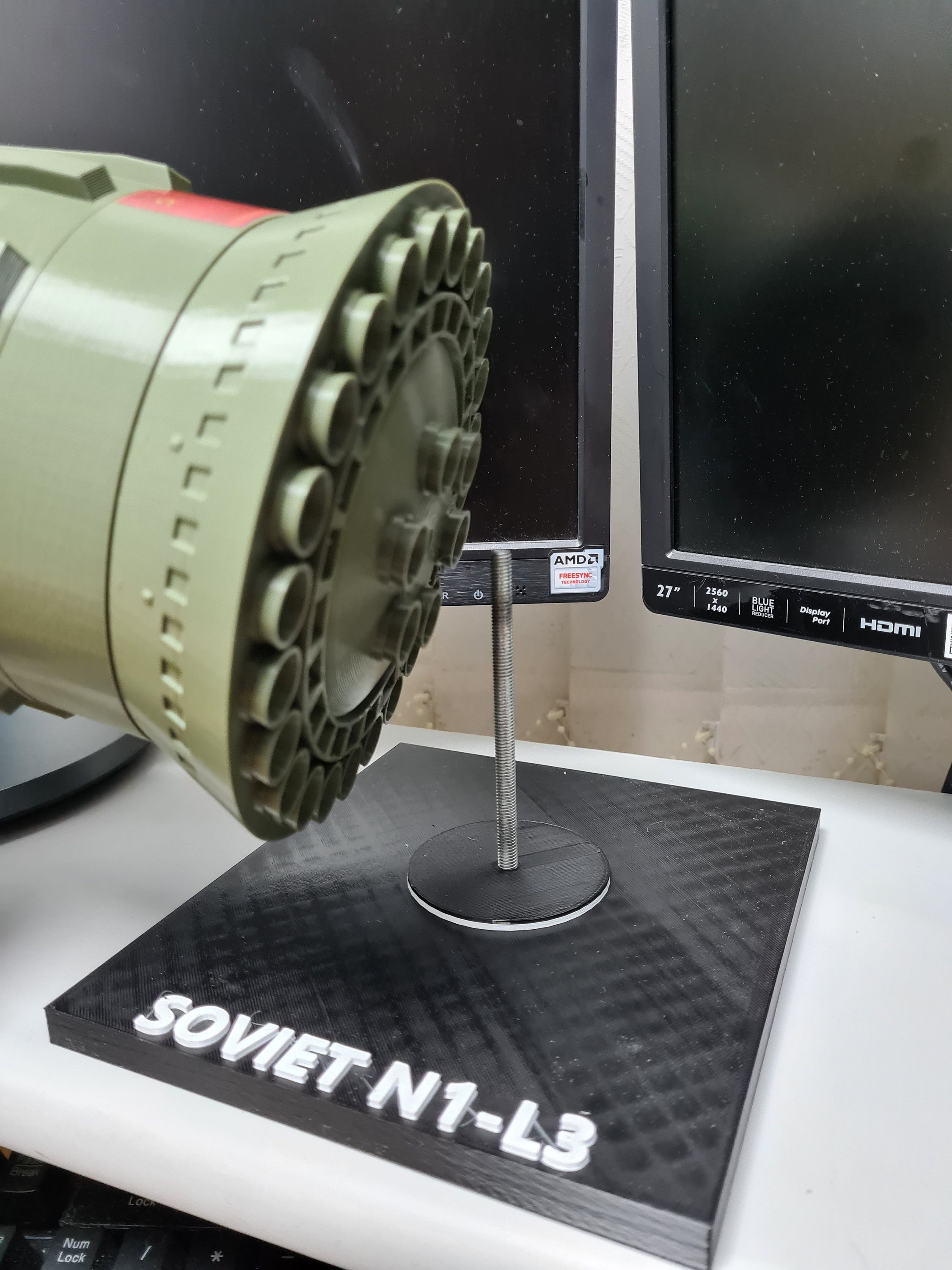 USSR Soviet N1 Model Rocket 1:115 Scale 920mm 36inch | Etsy UK