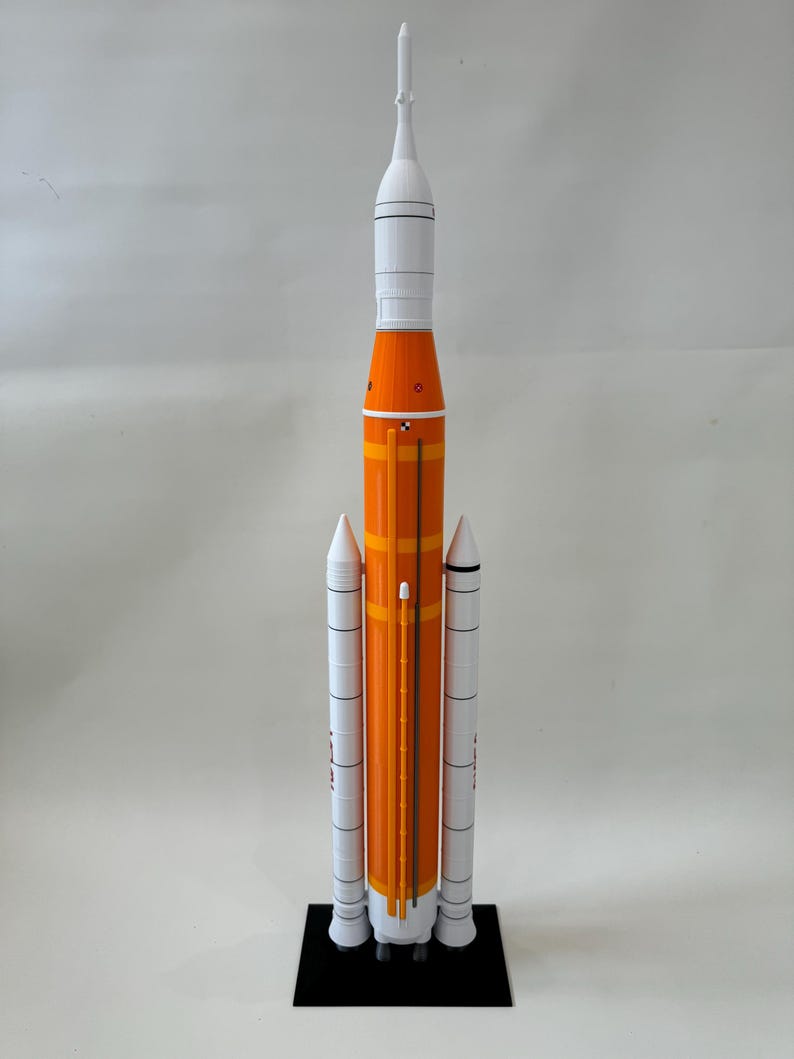 Nasa SLS Artemis 1 Rocket Model - 144 Scale 680mm - Assembled - Etsy