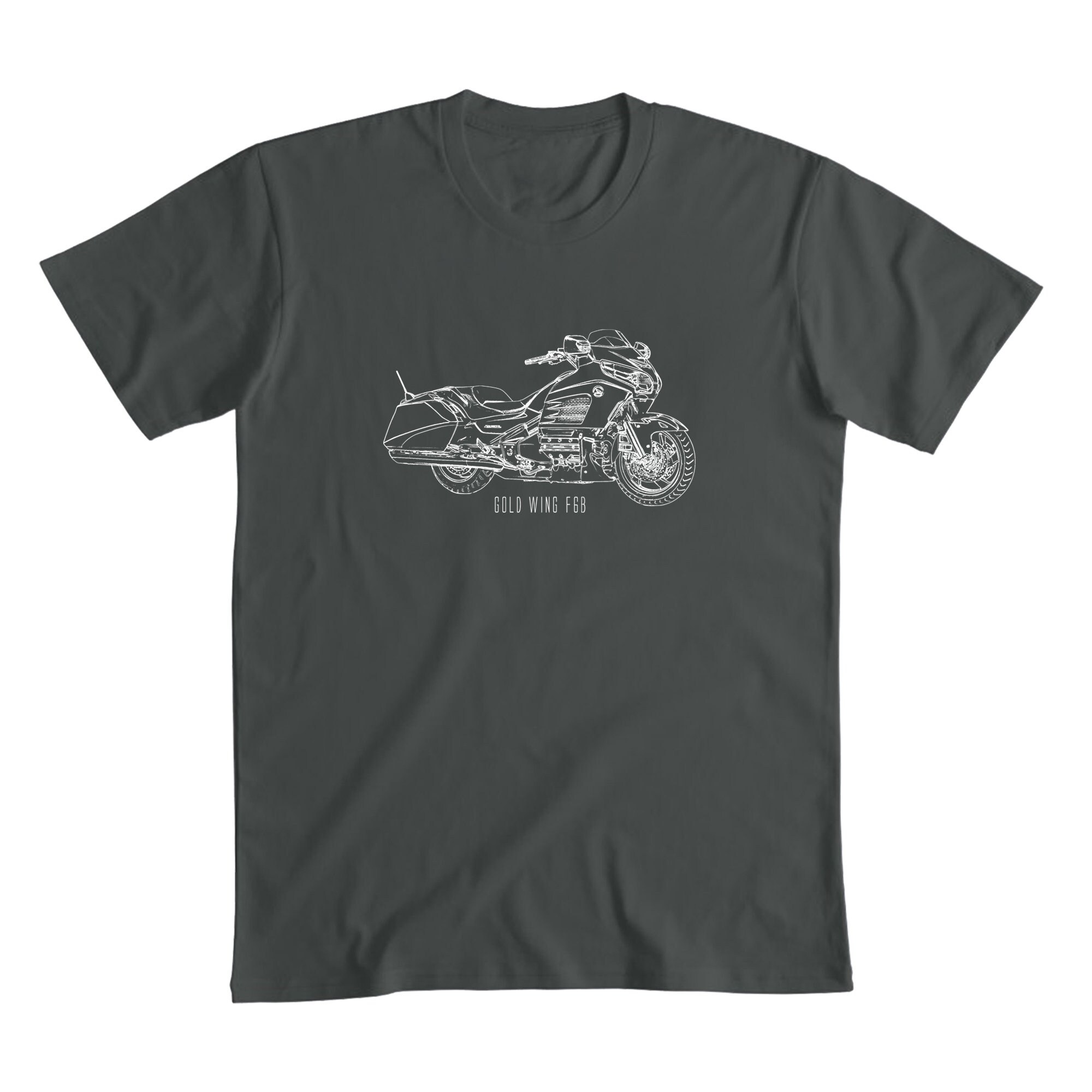 Gold Wing F6B Portrait T-shirt - Etsy