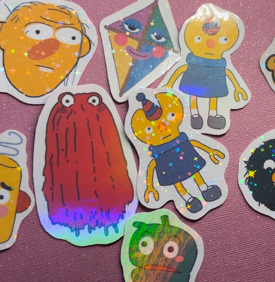 Dhms Dont Hug Me Im Scared/dhmis Matte 8 PSC Sticker Pack - Etsy