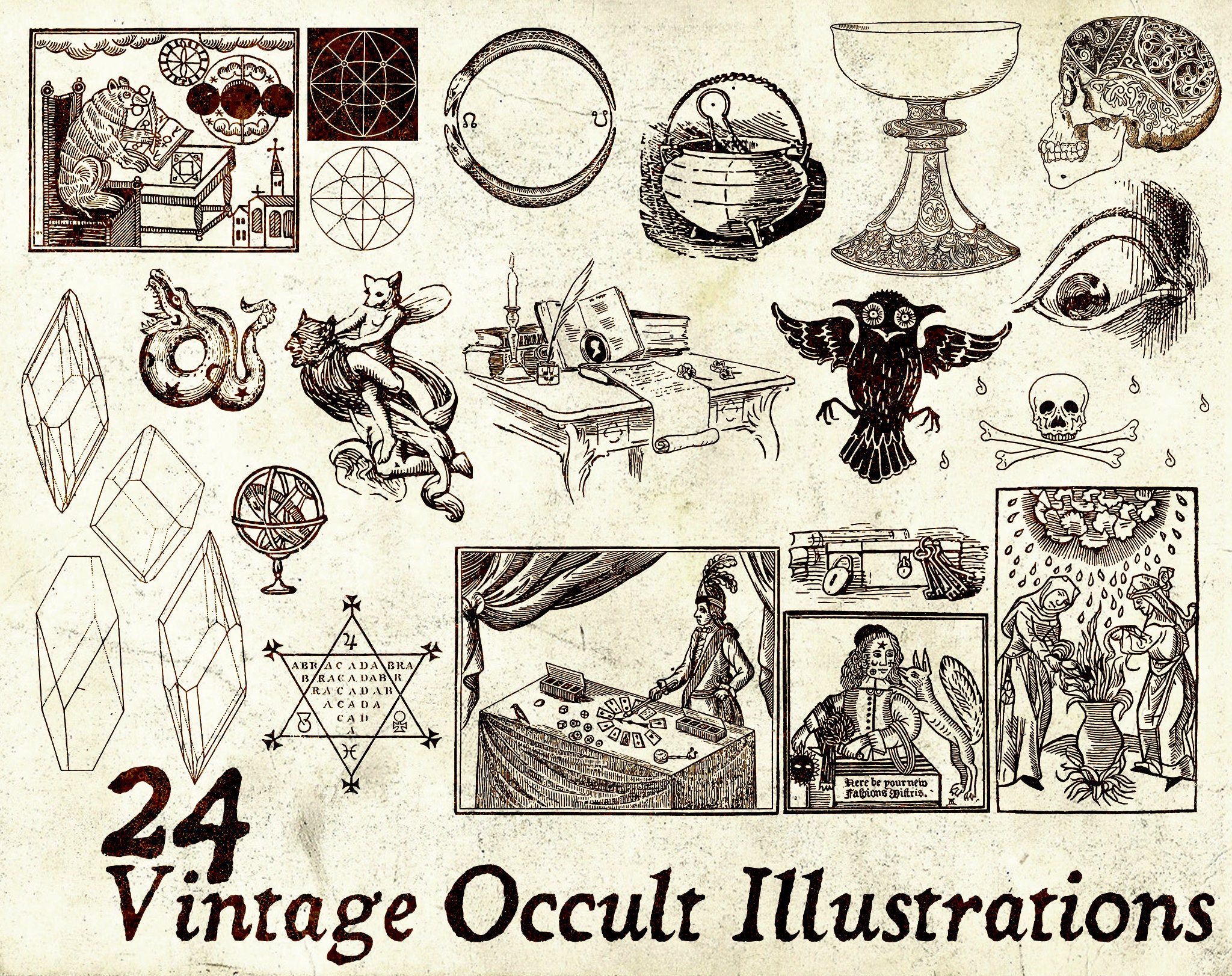 Occult Vintage Art