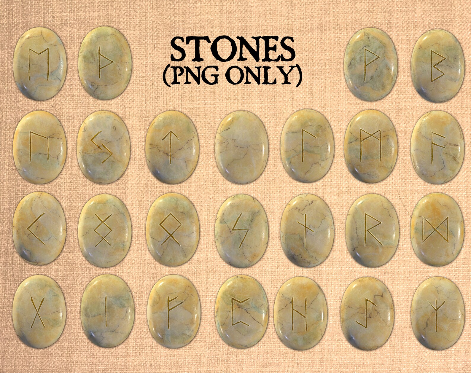 Norse Runes Clip Art Vector and PNG - Etsy Australia