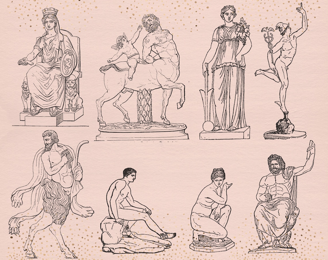 21 Greek and Roman Illustrations Vector and PNG - Etsy Australia