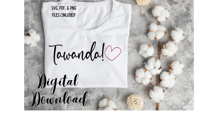 Tawanda! - SVG Digital Download - Etsy