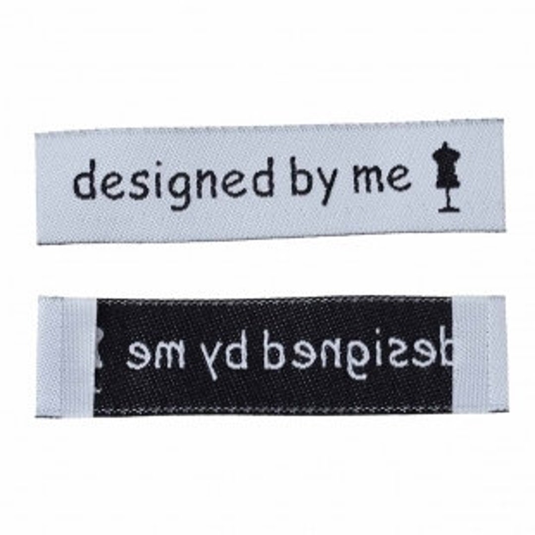 10 Designed by Me Terylene Labels - Etsy