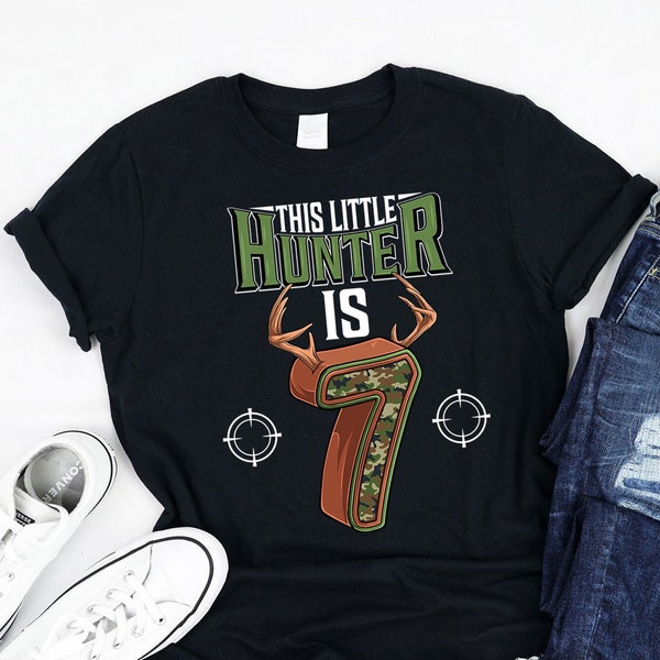 7th Birthday Hunting Theme - Etsy
