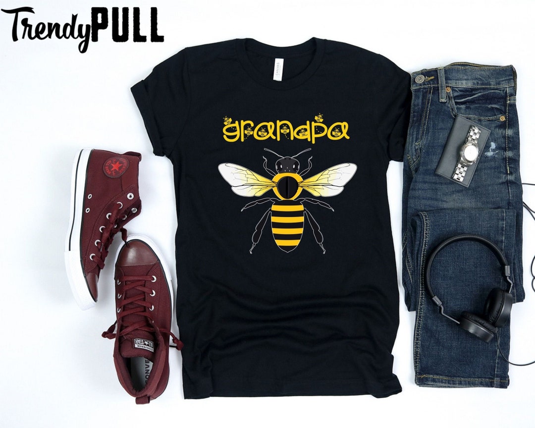 Grandpa Bee Shirt, Grandpa Bee T-shirt, Tank Top, Hoodie, Sweatshirt ...