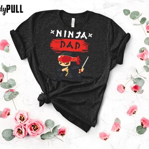 Ninja Dad Birthday Shirt Kung Fu Ninja Birthday Party Personalized ...