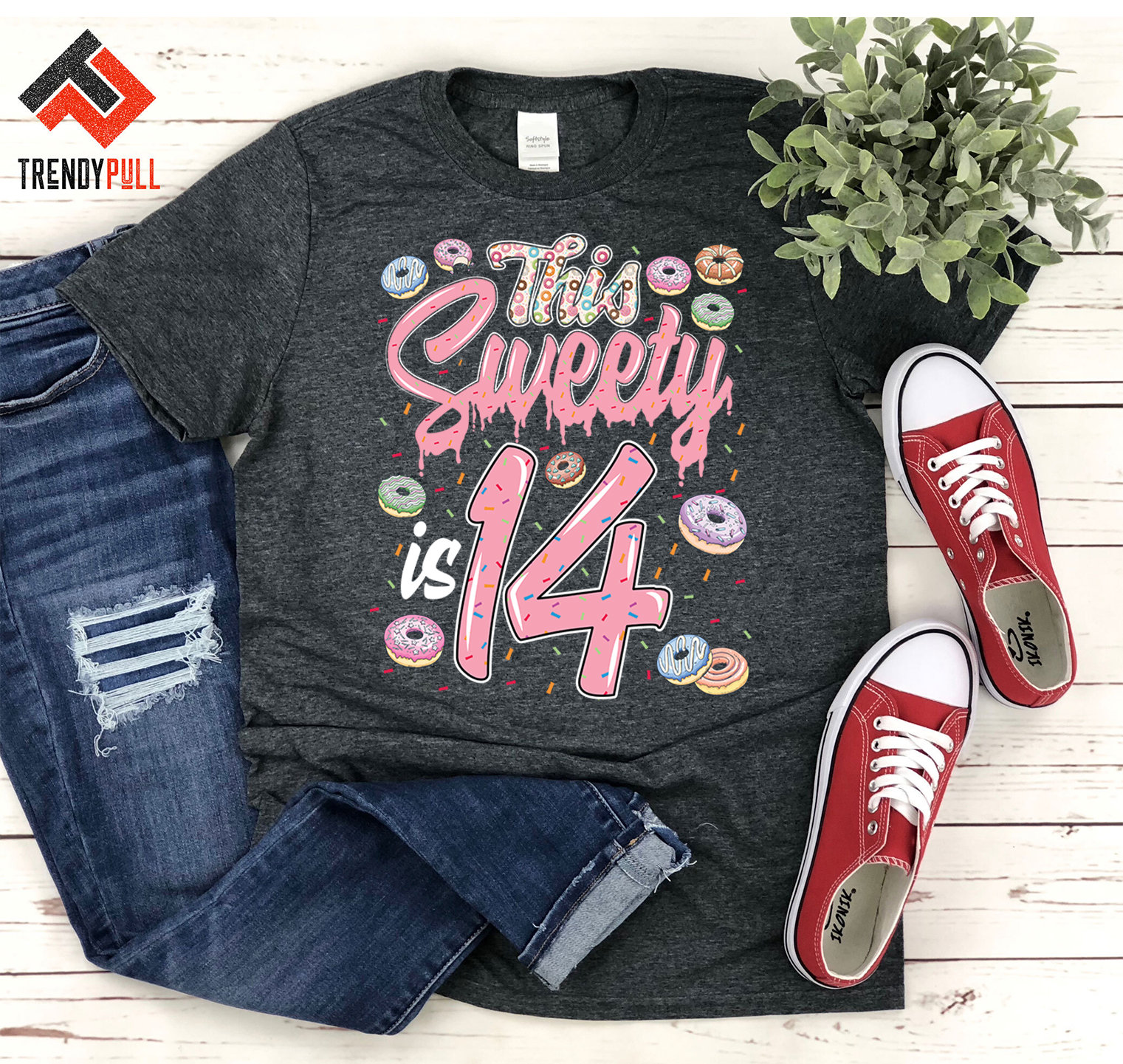 This Sweety is 14 Birthday Shirt 14 Jahre Alte Mädchen B-Day | Etsy