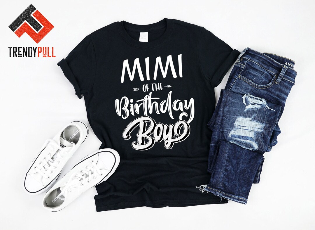 Mimi of the Birthday Boy Shirt, Tank, Hoodie, Awesome Family Matching ...