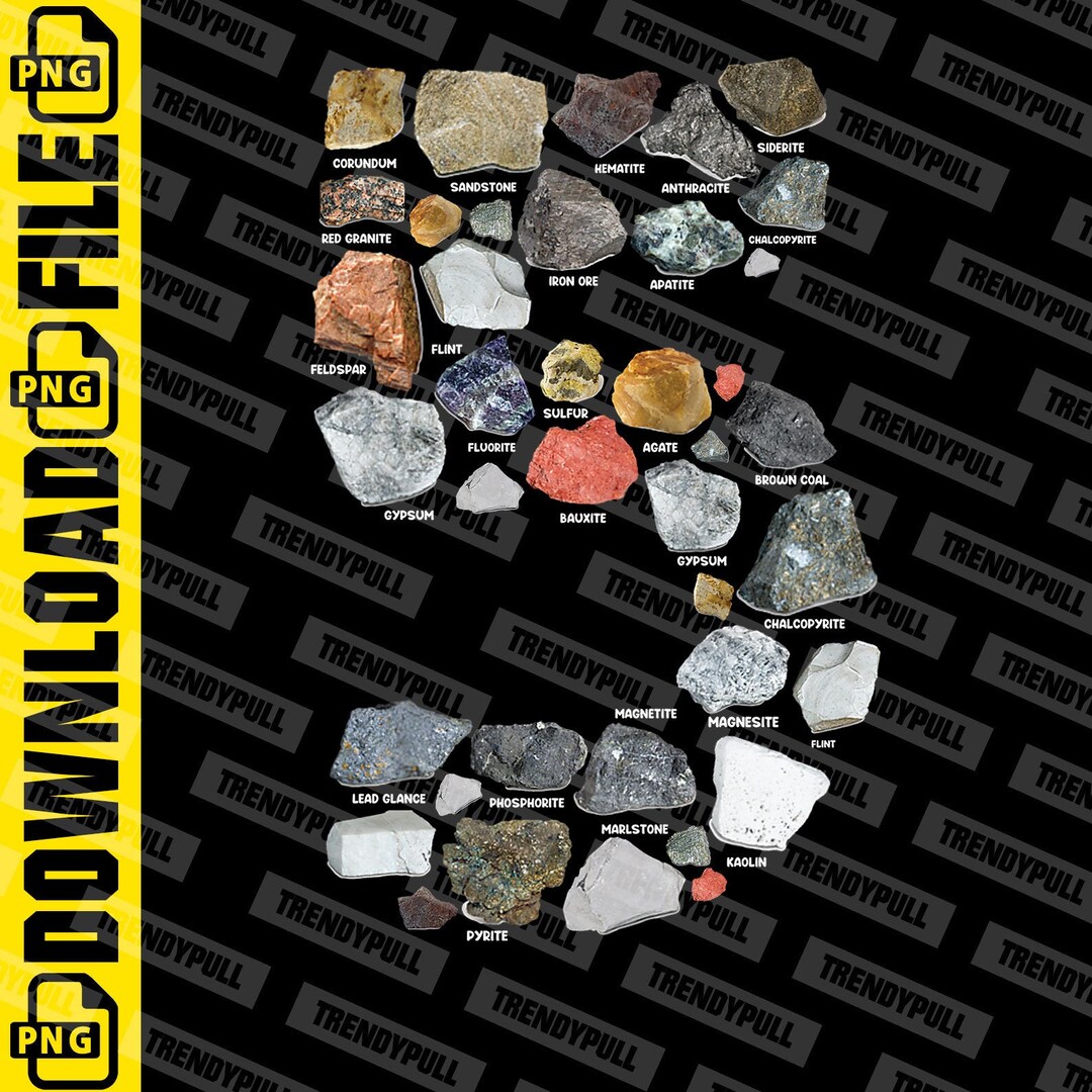 5 Year Old Geology Birthday PNG Digital Download 5 Rock - Etsy