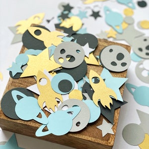 Space Party Confetti First Trip Around the Sun Boy 1st - Etsy