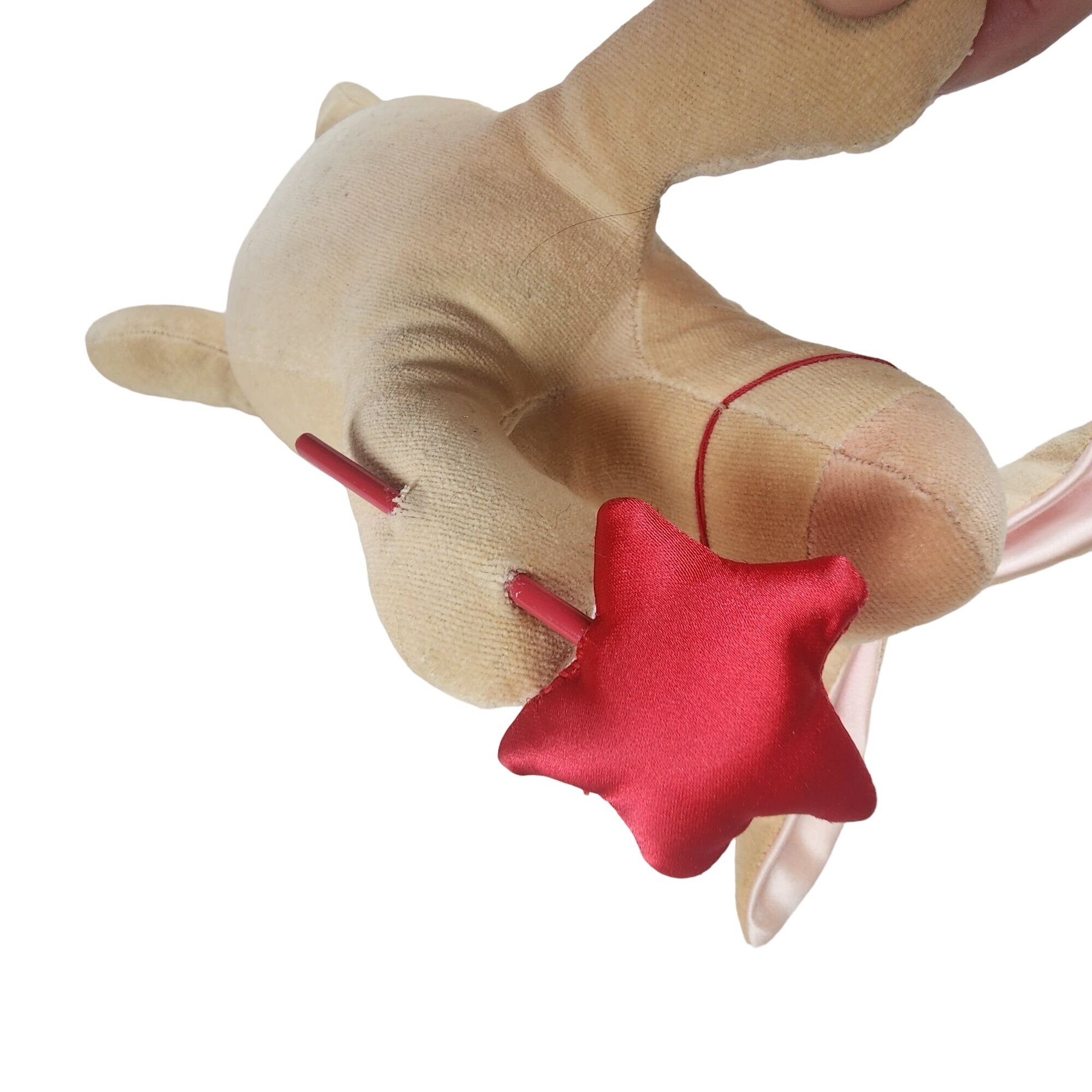 1980 Dakin Anne Klocko Designer Plush Mobile Flying Rabbit Wings Floppy ...