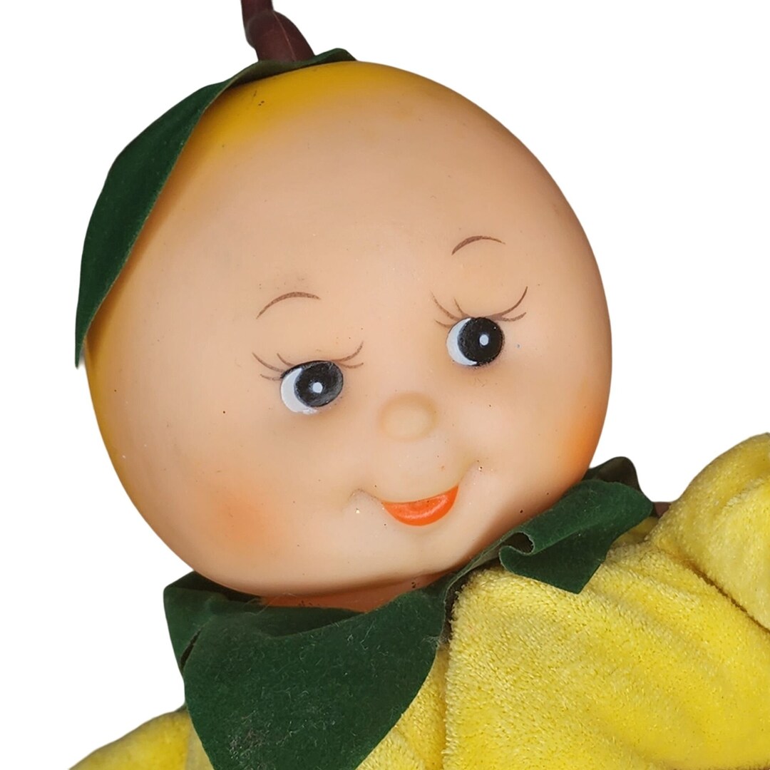 Fruit Baby Lemon Head Bean Bag Plush Rubber Face Hong Kong ...
