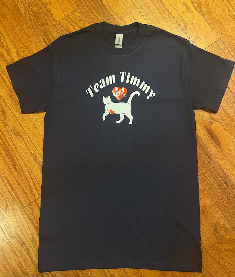 TEAM TIMMY T-SHIRT! - Etsy