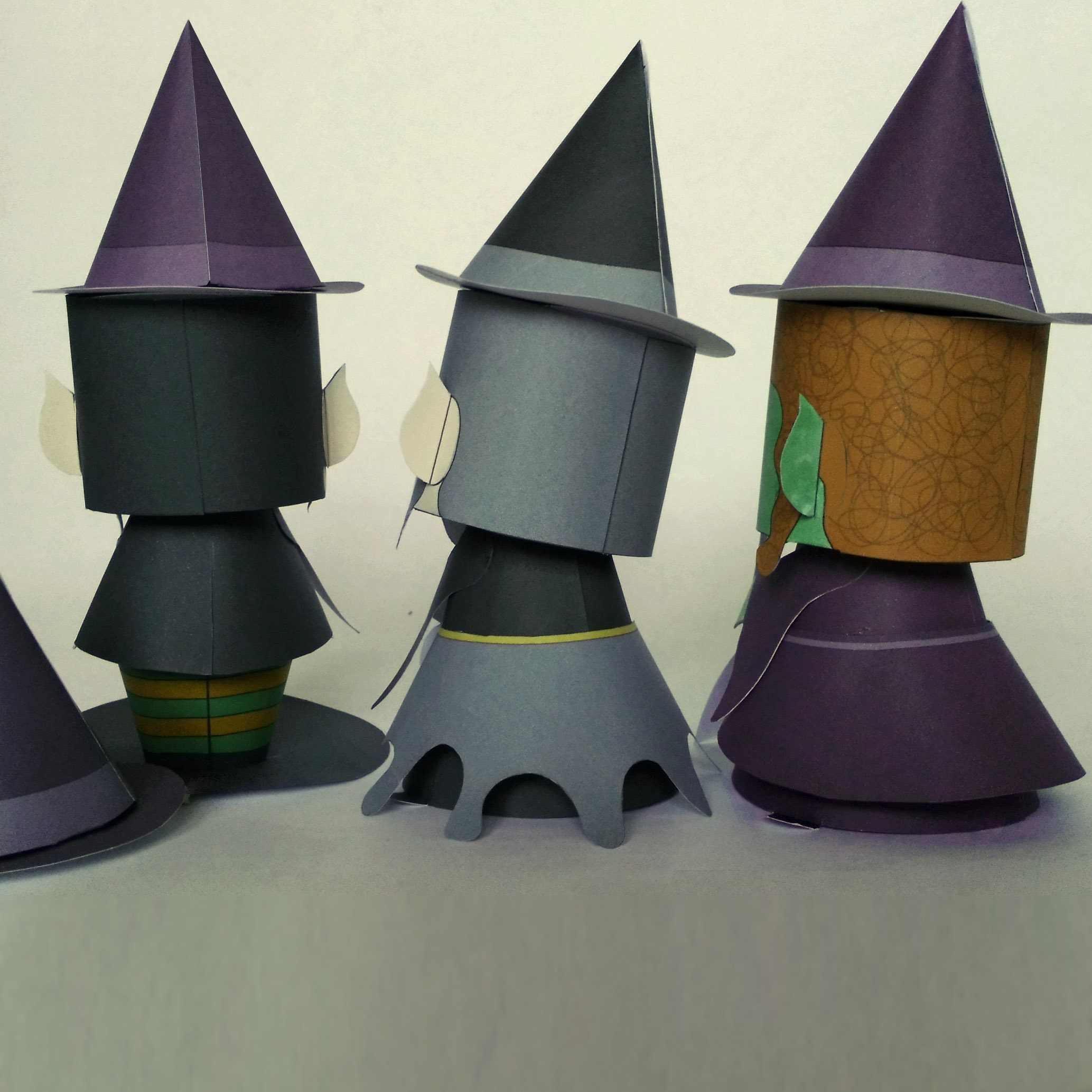 HALLOWEEN WITCH DOLL, Printable 3d Witch Dolls Good as Diy Halloween ...