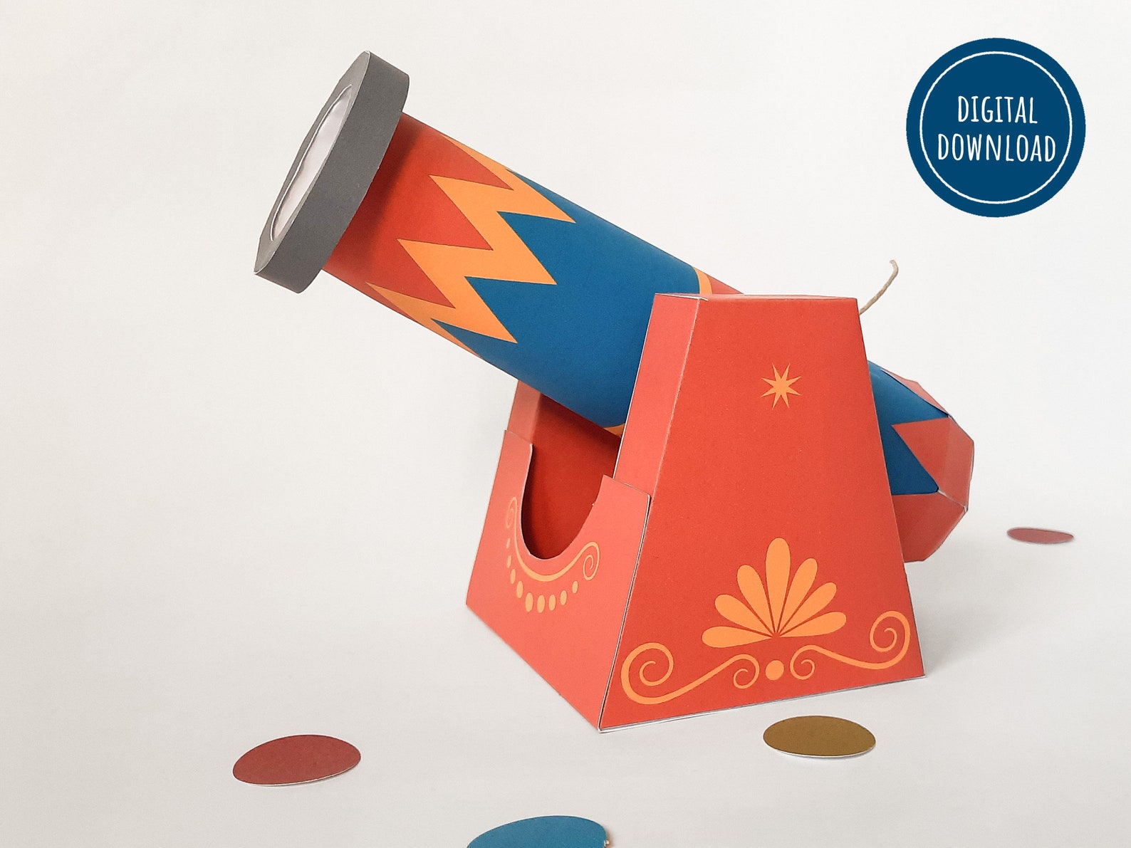 Circus Party Centerpiece Candy Cannon Good as Carnival Party - Etsy