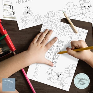 PRINTABLE WOODLAND Party Kit, Diy Decorations Set for a Forest Party ...