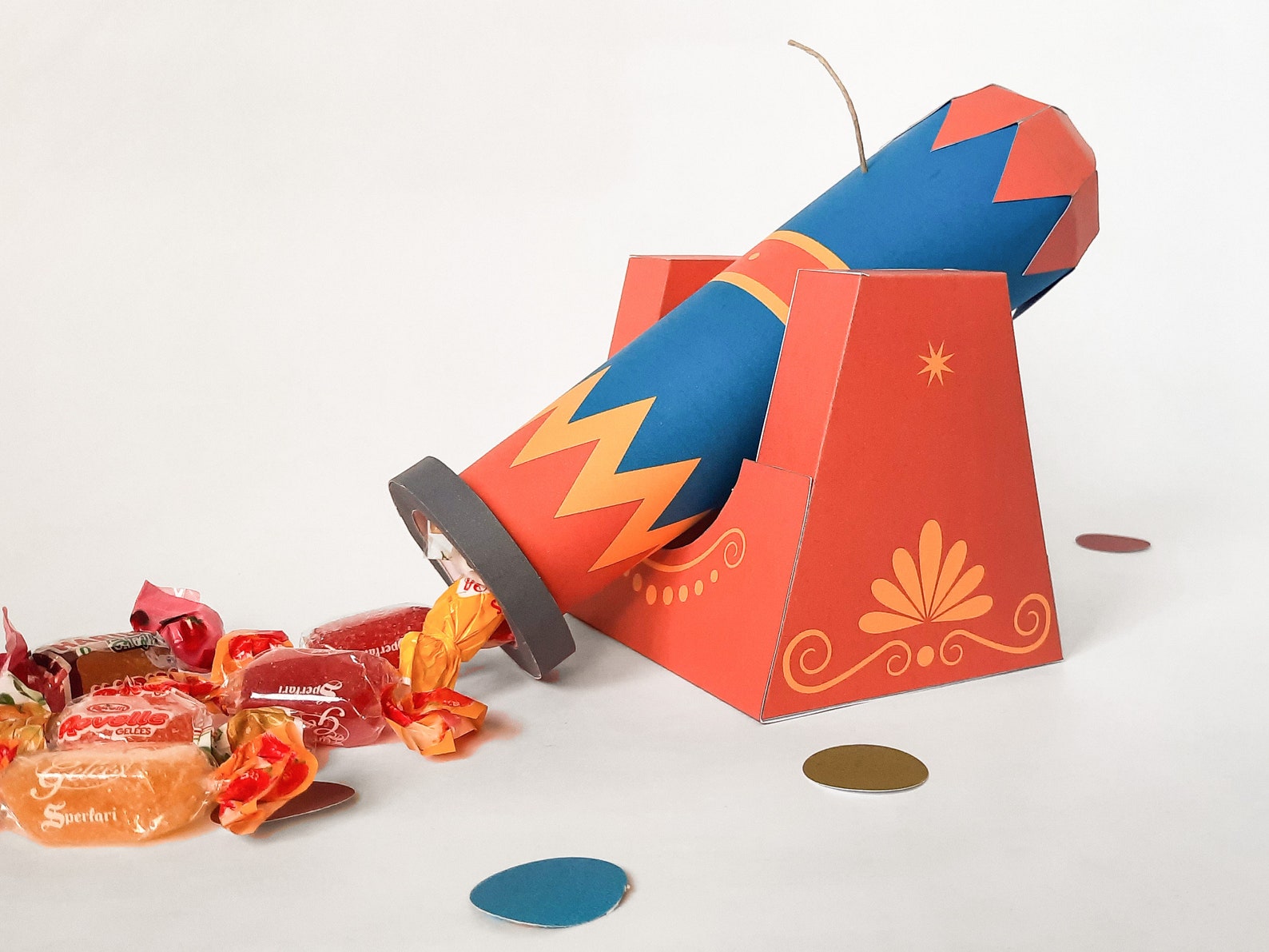 Circus Party Centerpiece Candy Cannon Good as Carnival Party - Etsy