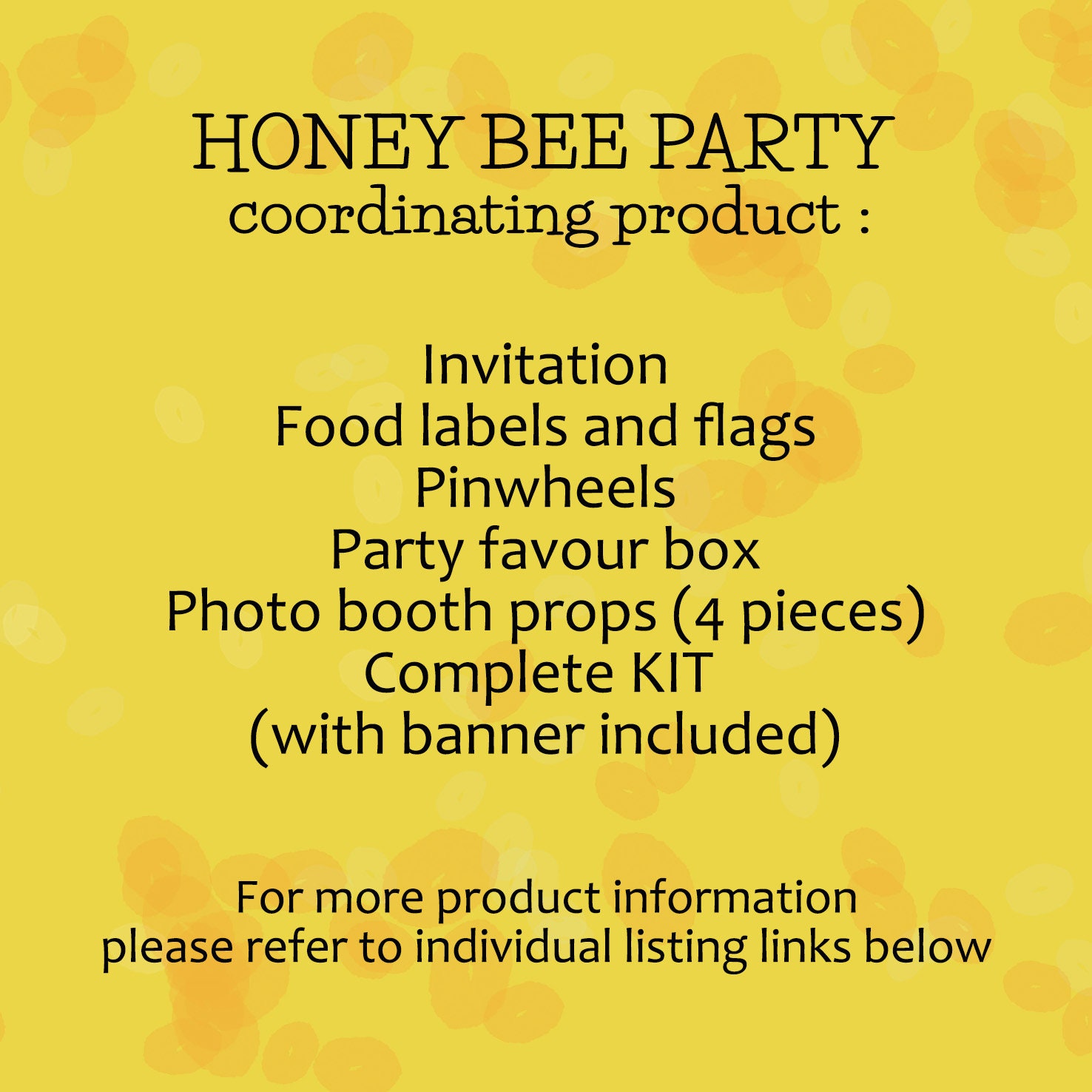 HONEY BEE Printable Food Labels, Hive Straw Flags, Summer Garden Buffet ...