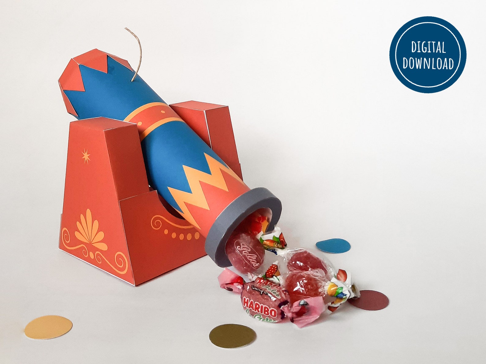 Circus Party Centerpiece Candy Cannon Good as Carnival Party - Etsy