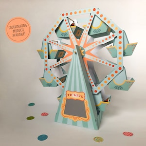 Ferris Wheel Centerpiece, Carnival Party Decorations, Baby Shower ...