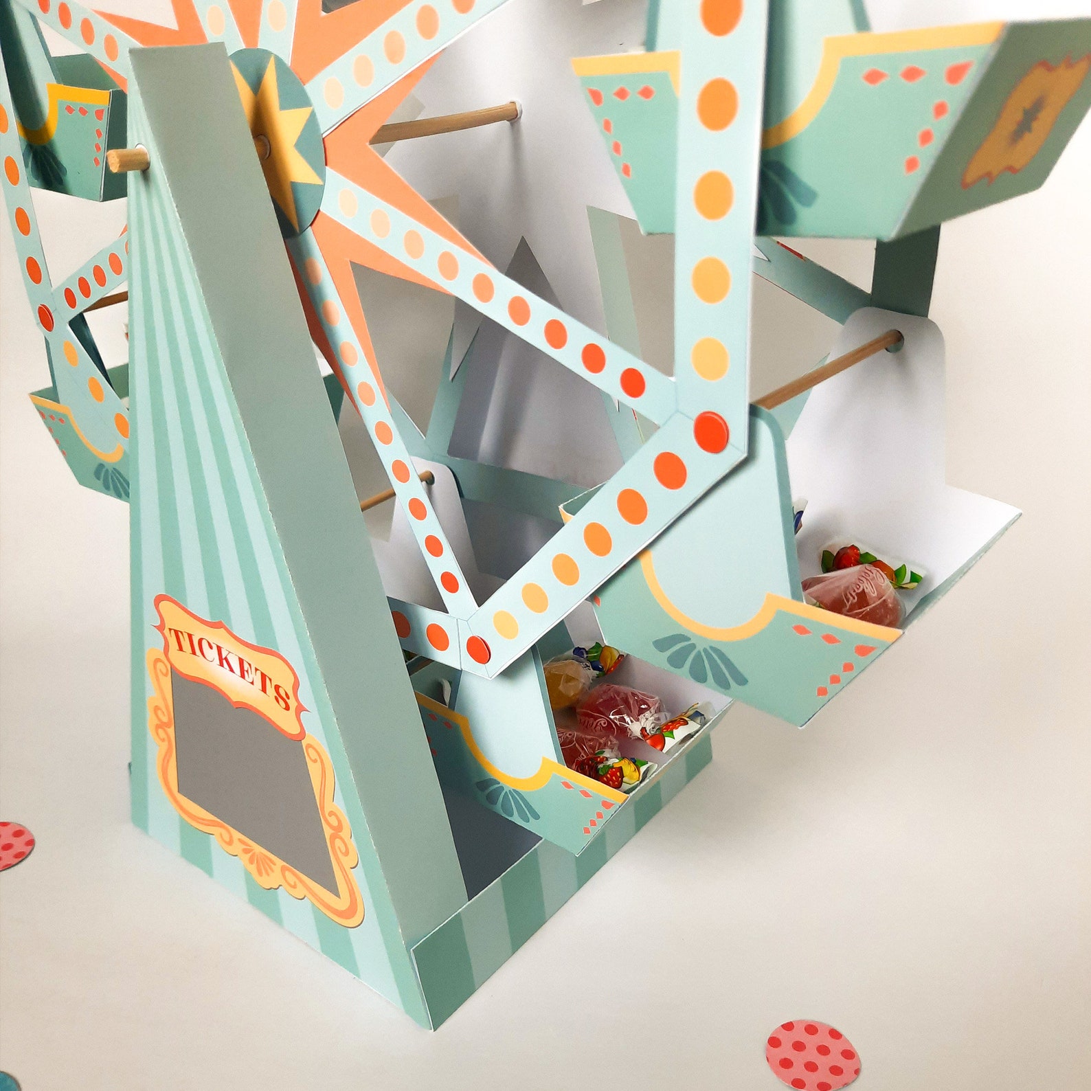 Ferris Wheel Centerpiece, Carnival Party Decorations, Baby Shower ...