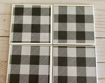 Buffalo Check Tile - Etsy