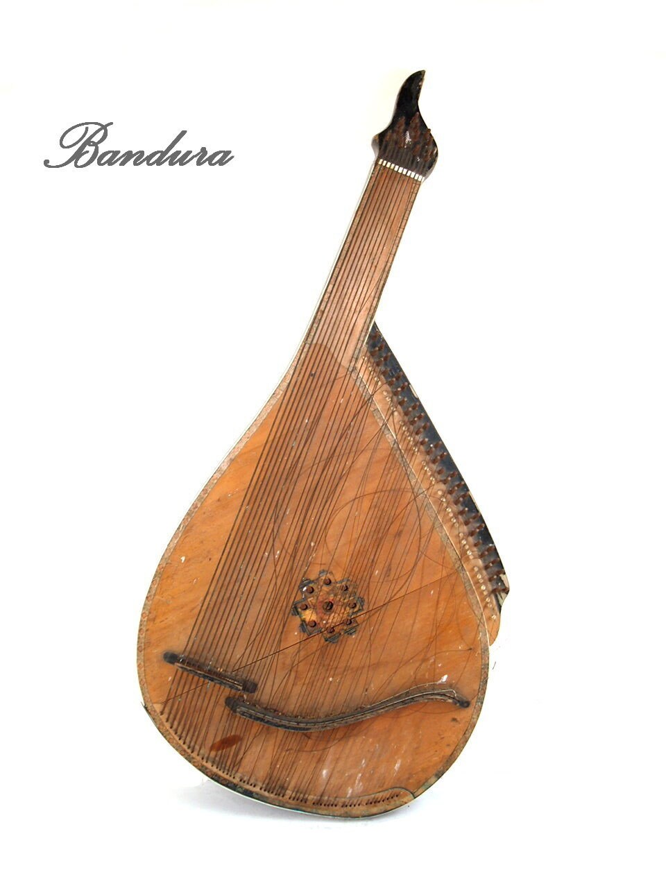 Vintage National Ukrainian folk string instrument Bandura | Etsy