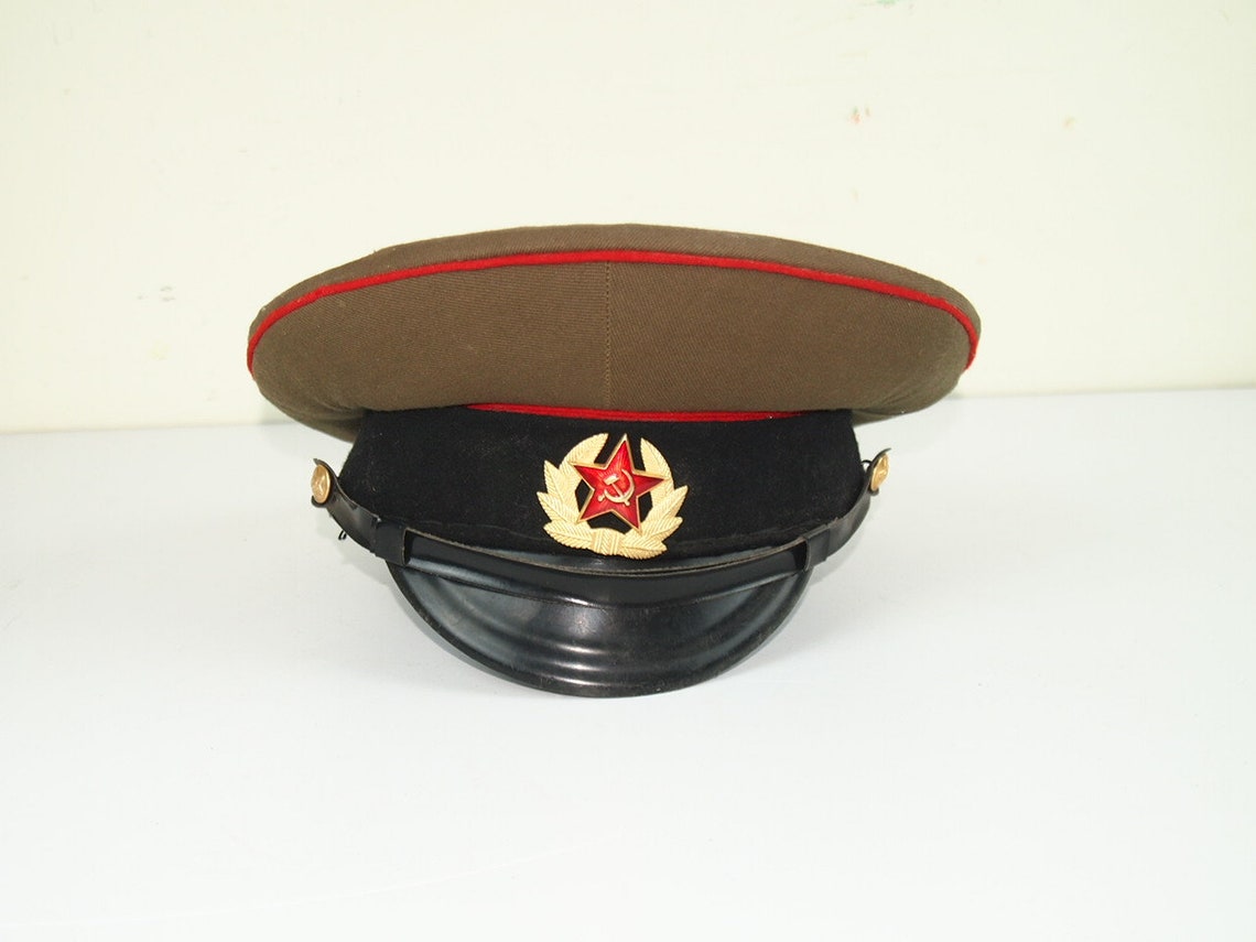Soviet military uniform CAP USSR Uniform Army Field cap 2 | Etsy