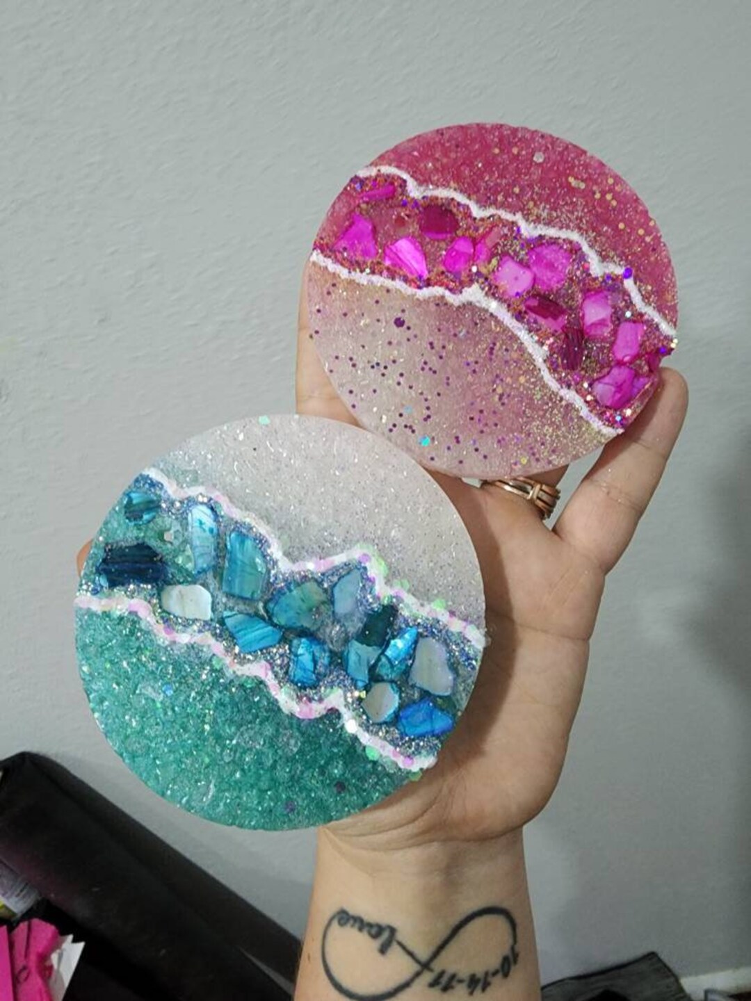 Geode Car Freshies, Geodes, Real Stone Freshies, Car Candles, Car ...