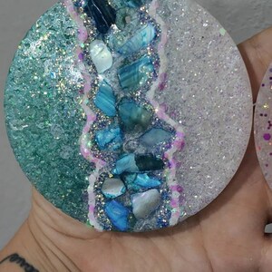 Geode Car Freshies, Geodes, Real Stone Freshies, Car Candles, Car ...